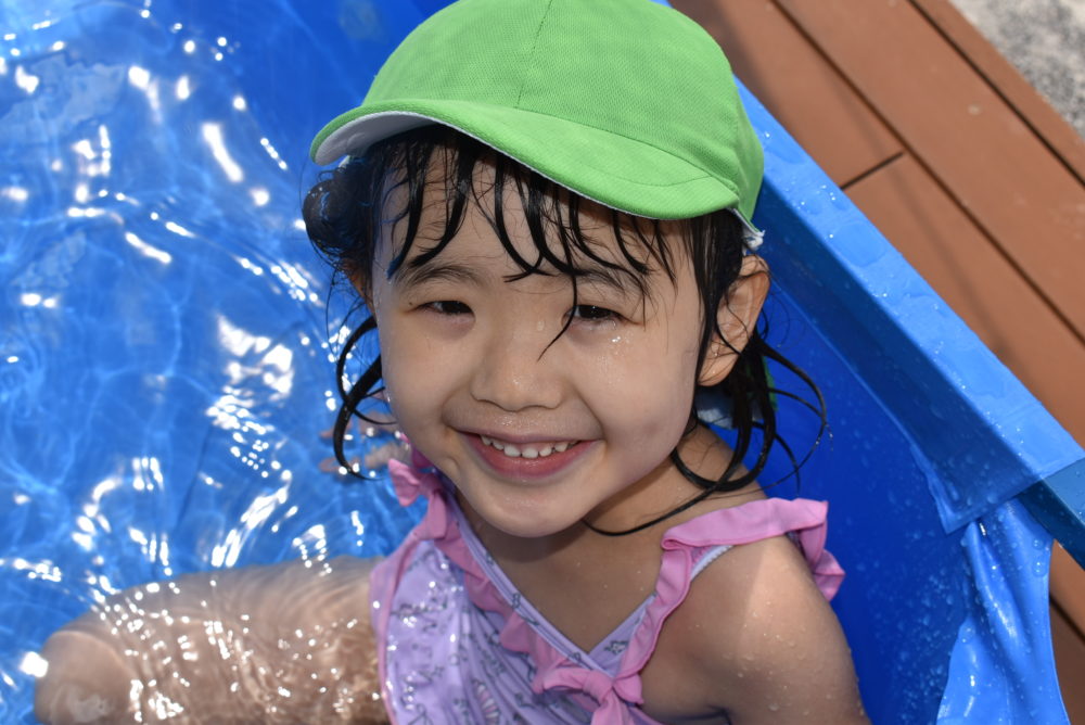 スイカ割り 夏祭りごっこ